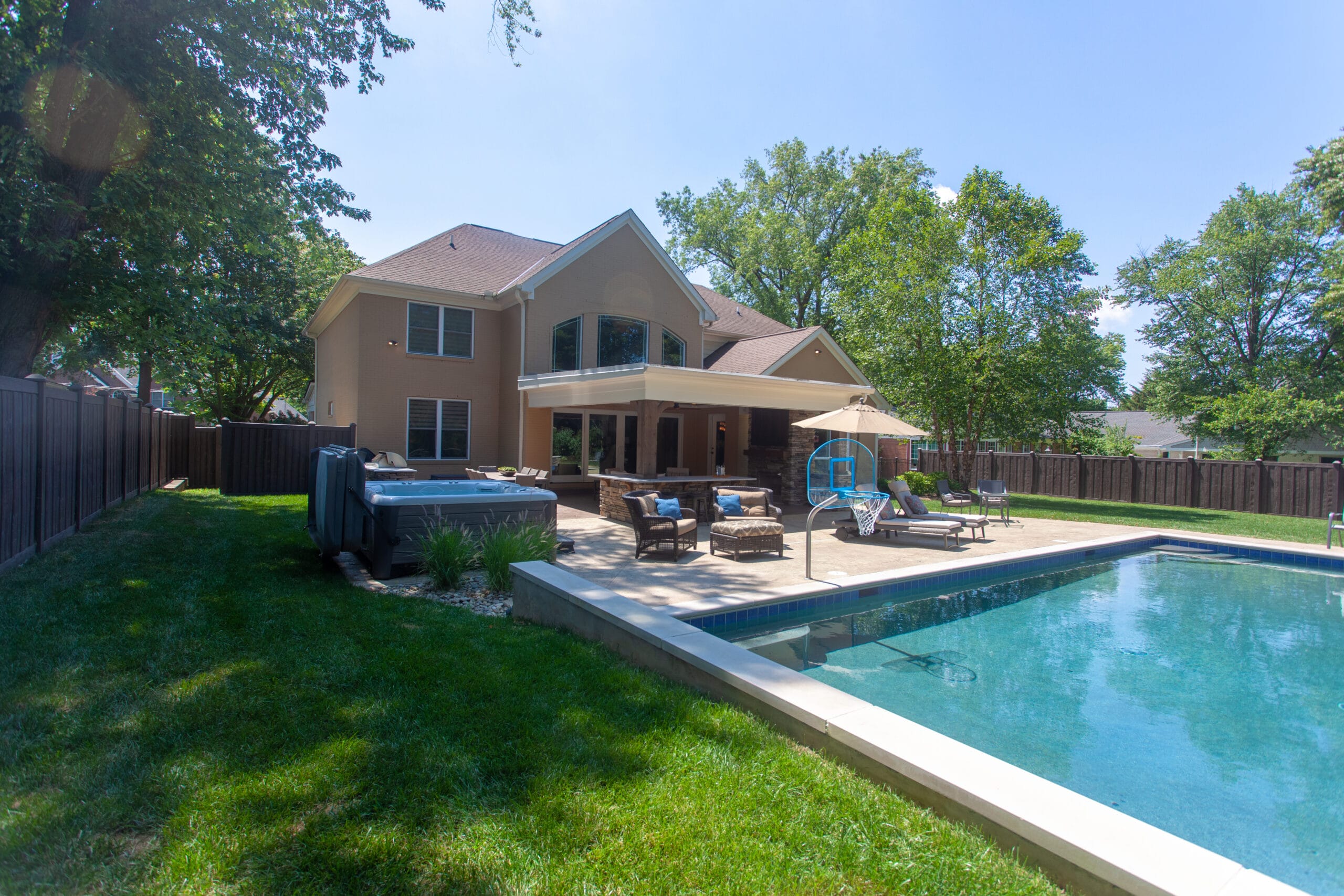 Montgomery Poolside Retreat - Legacy Builders Group